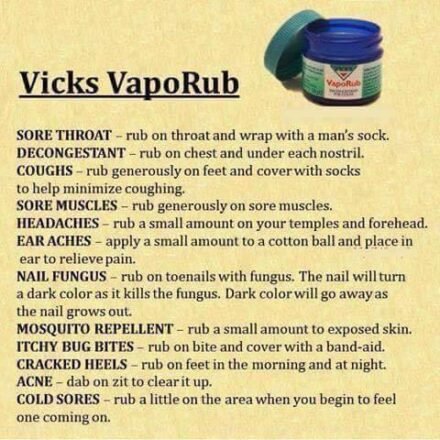 Vicks VapoRub on Face: What Are the 4 Potential Risks?